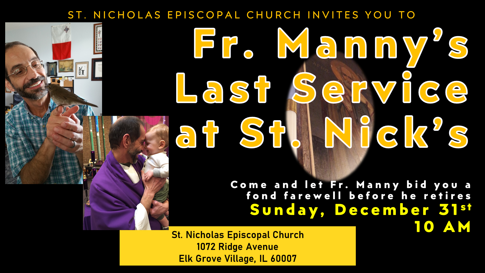 Fr. Manny’s Final Service at St. Nicholas | St Nicholas Episcopal Church